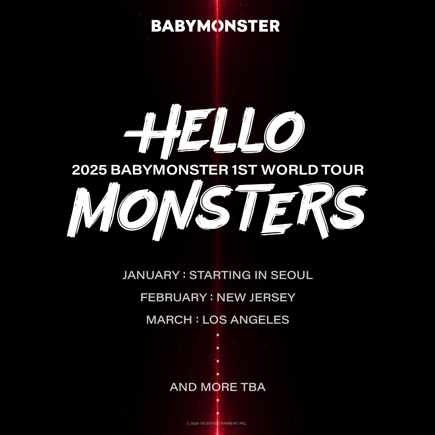 BABYMONSTER anuncia primeira turnê mundial do grupo – HIT!Magazine