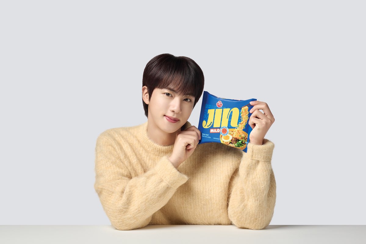 Jin (BTS) é anunciado como novo modelo de campanha global do Jin Ramen ...