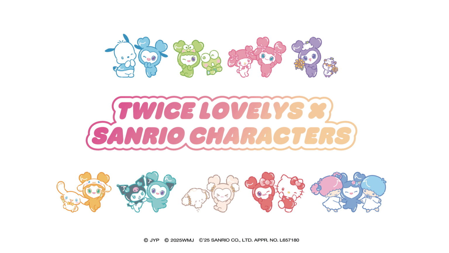 TWICE LOVELYS revela collab com a Sanrio – HIT!Magazine