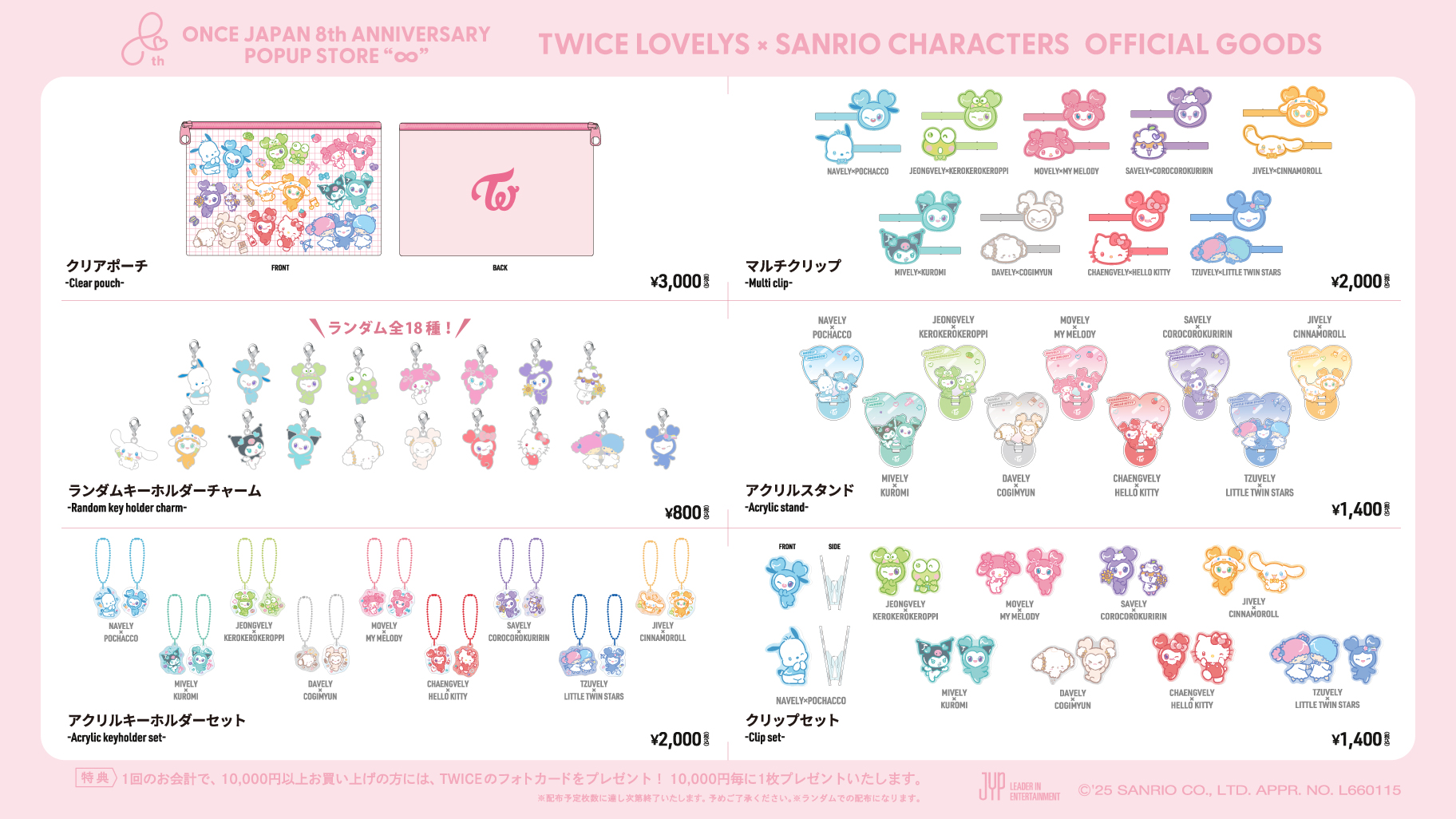 TWICE LOVELYS revela collab com a Sanrio – HIT!Magazine