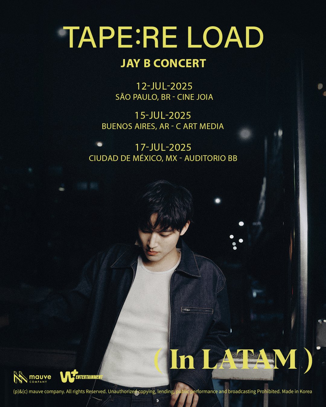 JAY B (GOT7) trará show da turnê “TAPE:RE LOAD” para São Paulo – HIT!Magazine