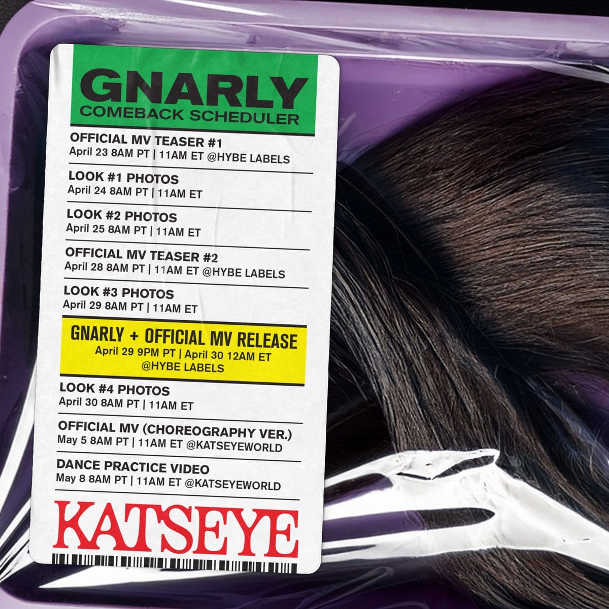 KATSEYE anuncia primeiro comeback com single “Gnarly” – HIT!Magazine